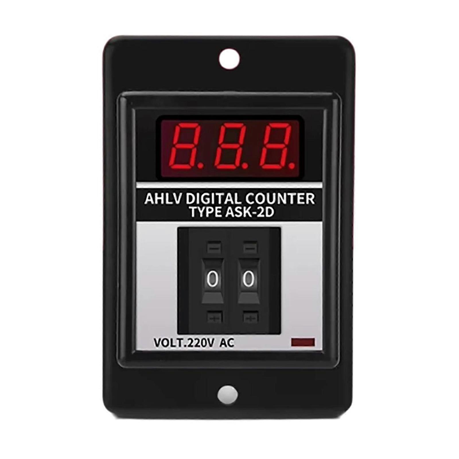 Digital Counter with Preset Function Production Line Counter Maintenance Tool for Accurate ...