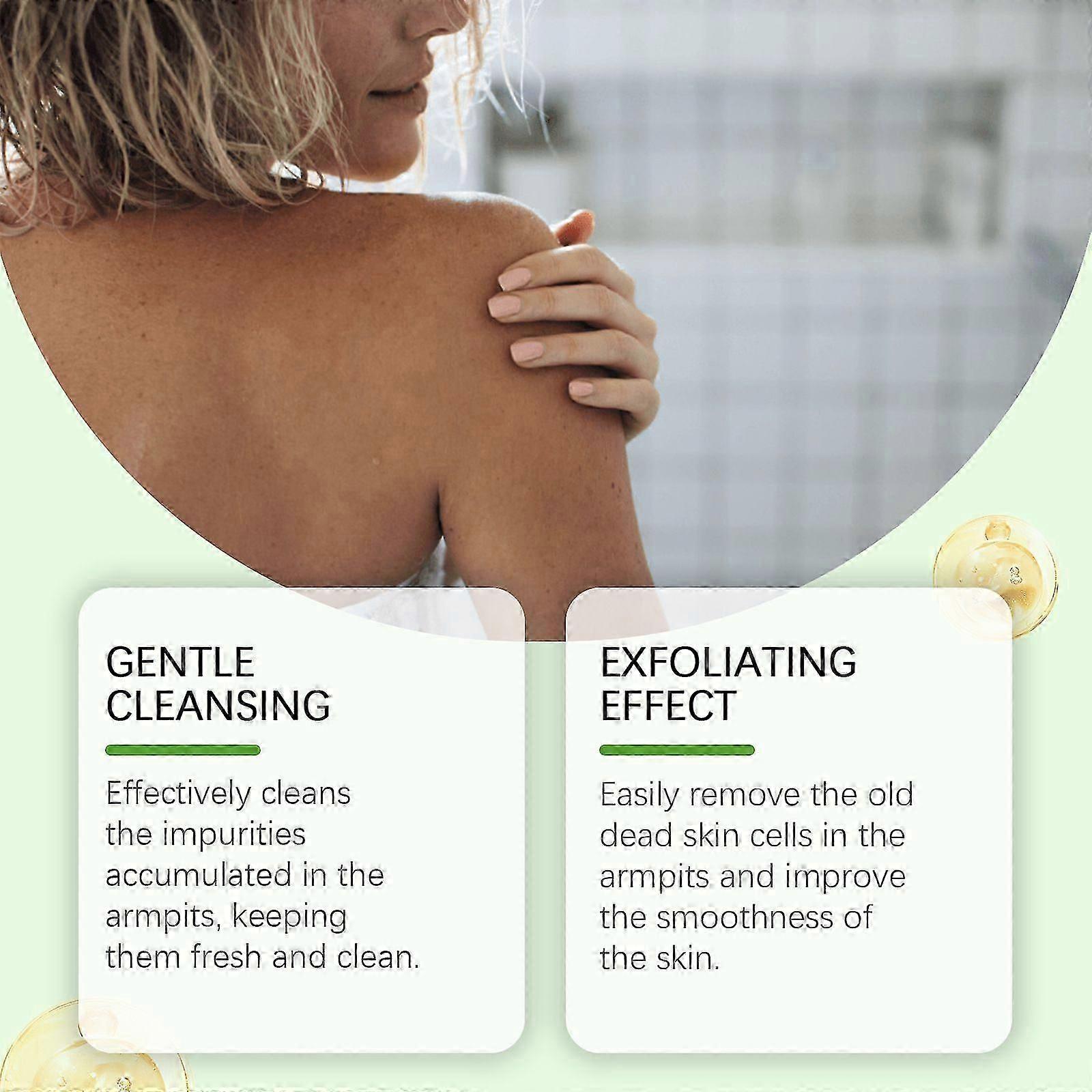 Underarm Nourish Scrub with Tea Tree, Mint, and Aloe Vera for Odors ...