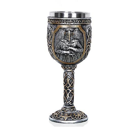 Medieval Viking Knight Royal Chalice King Wine Goblet Gothic Metal Cup ...