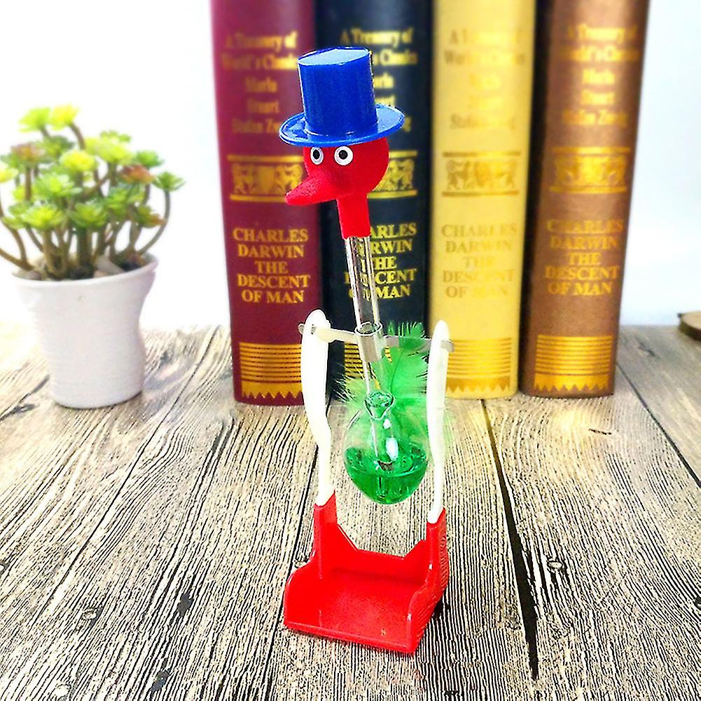 Creative Non-stop Liquid Drinking Glass Lucky Bird Duck Bobbing Magic ...