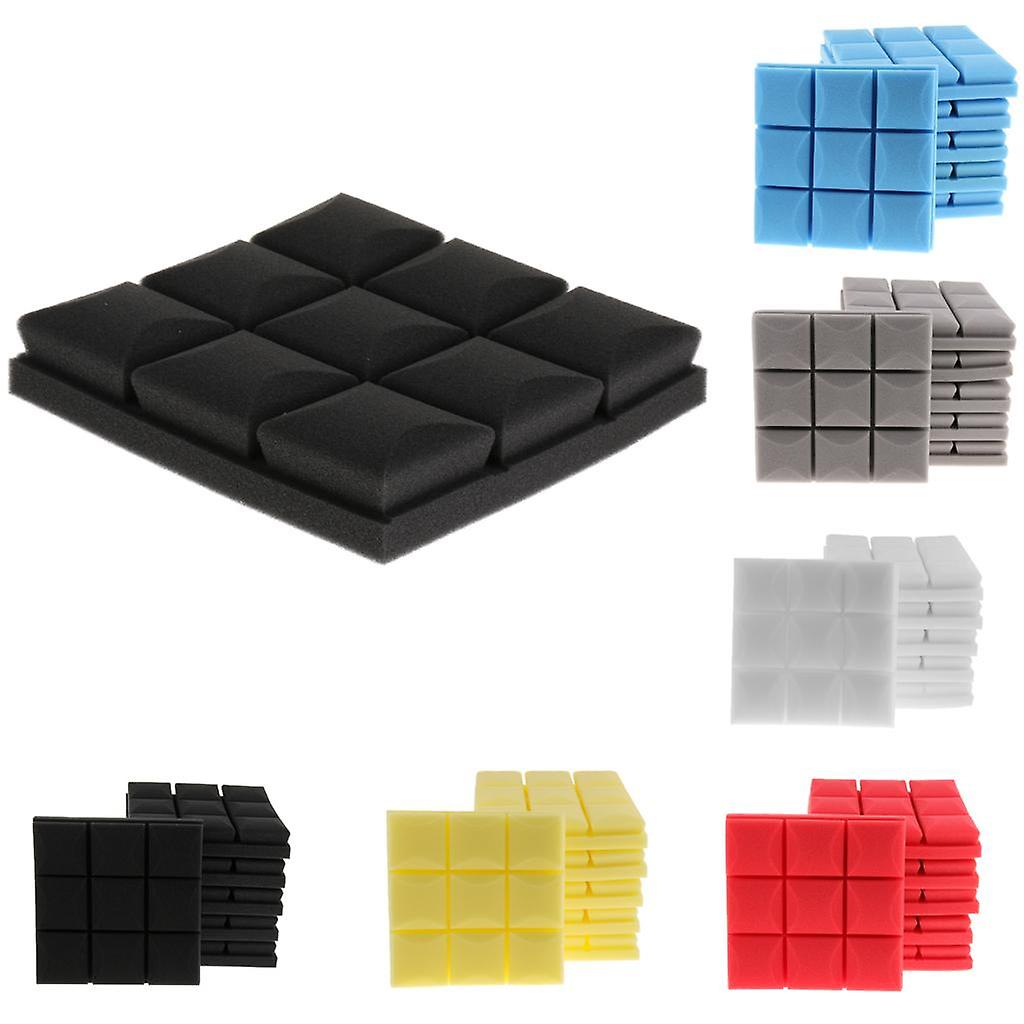 6pcs Acoustic Wedge Foam Sound Absorption Panels for Audio Equipment ...