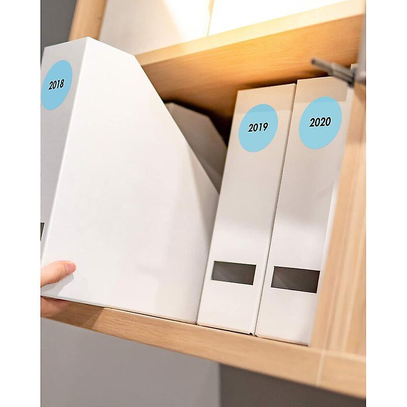 500 Pack Blue Round Thermal Labels, 2 x 2 Inch Round Adhesive Labels ...