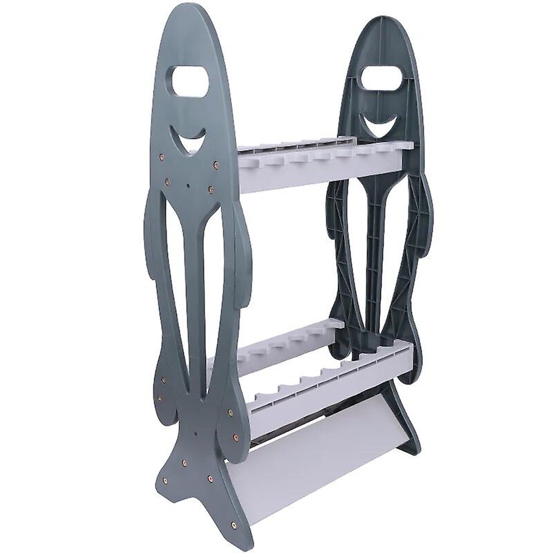 High-strength Detachable Fishing Rod Display Stand Marine 16 Grid ...