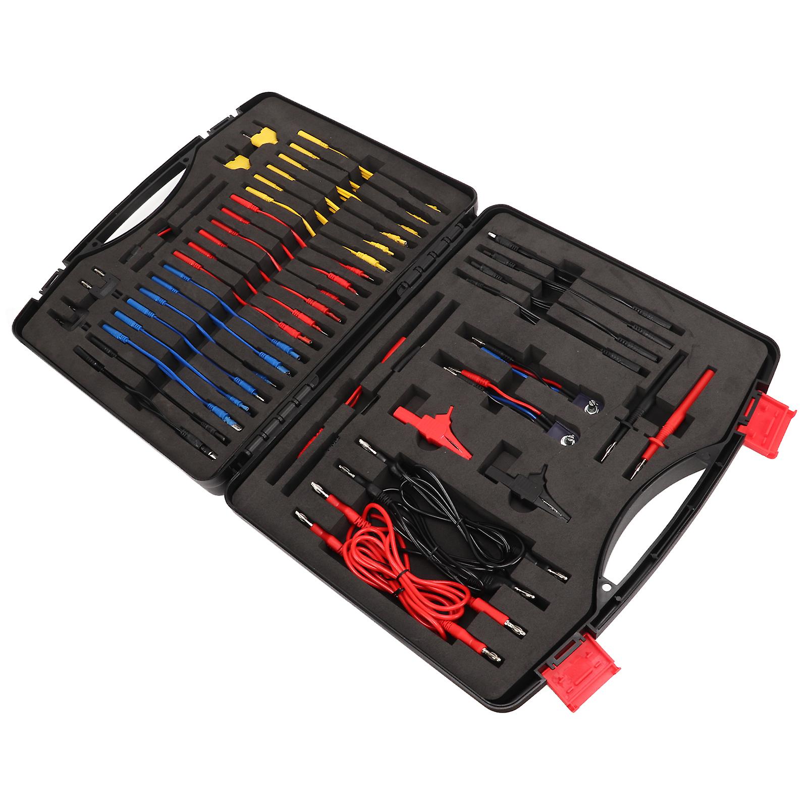 92Pcs Multimeter Test Leads Kit Multi Function Electrical Relay Tester ...