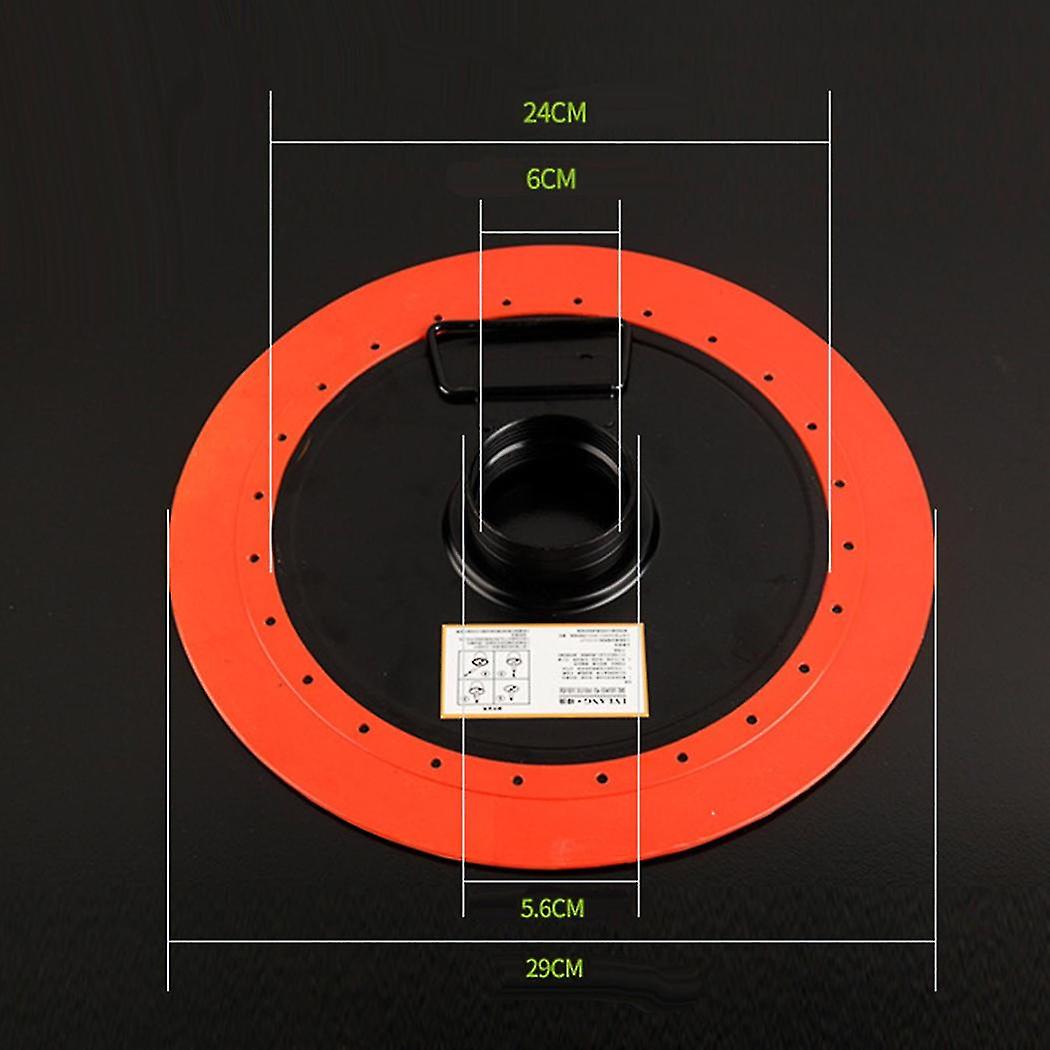 Grease Gun Oil Suction Pan Outer Inner Dia 24cm/9.45'' For 400/600/800 ...