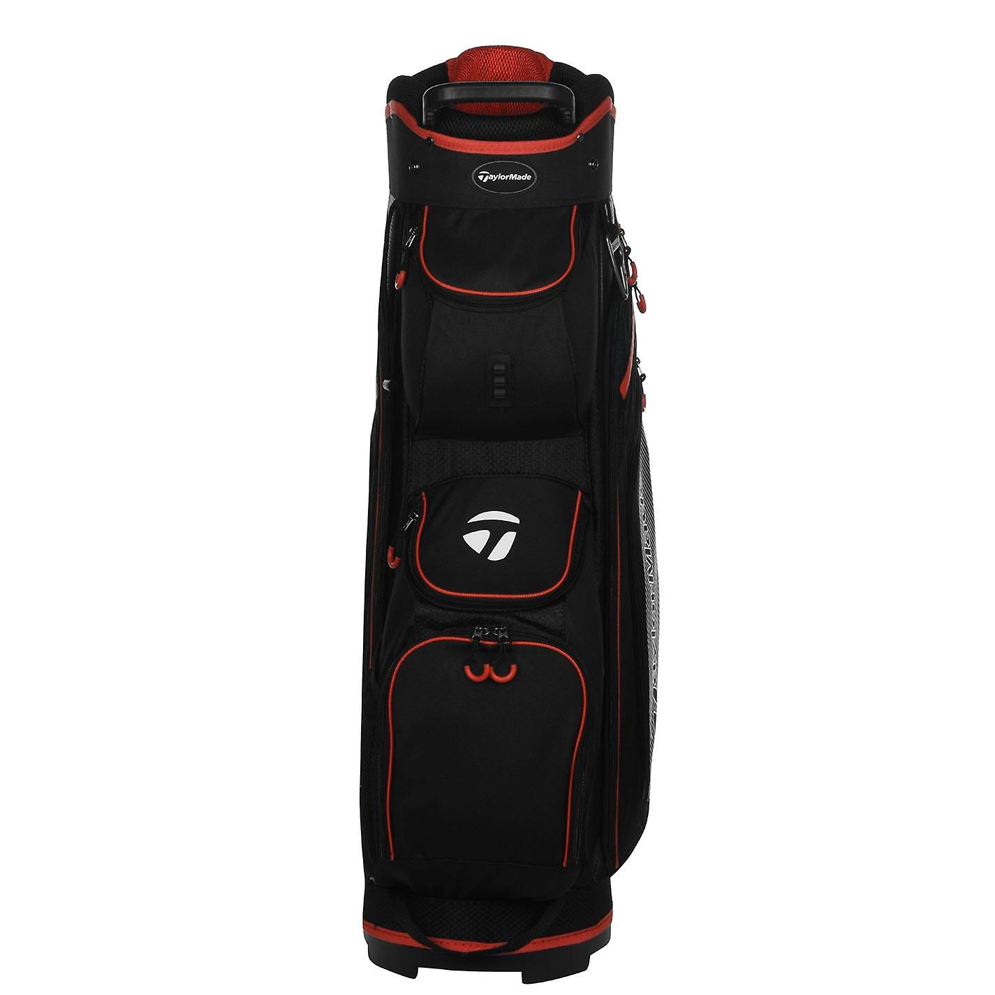 TaylorMade Golf Cart Bag Sports Luggage 9-1/2" 7 Pockets 14 Way Divider ...