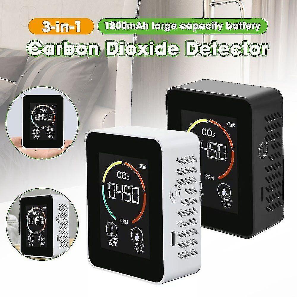 Indoor Co2 Sensor Co2 Meter Digital Air Detector Intelligent Air ...