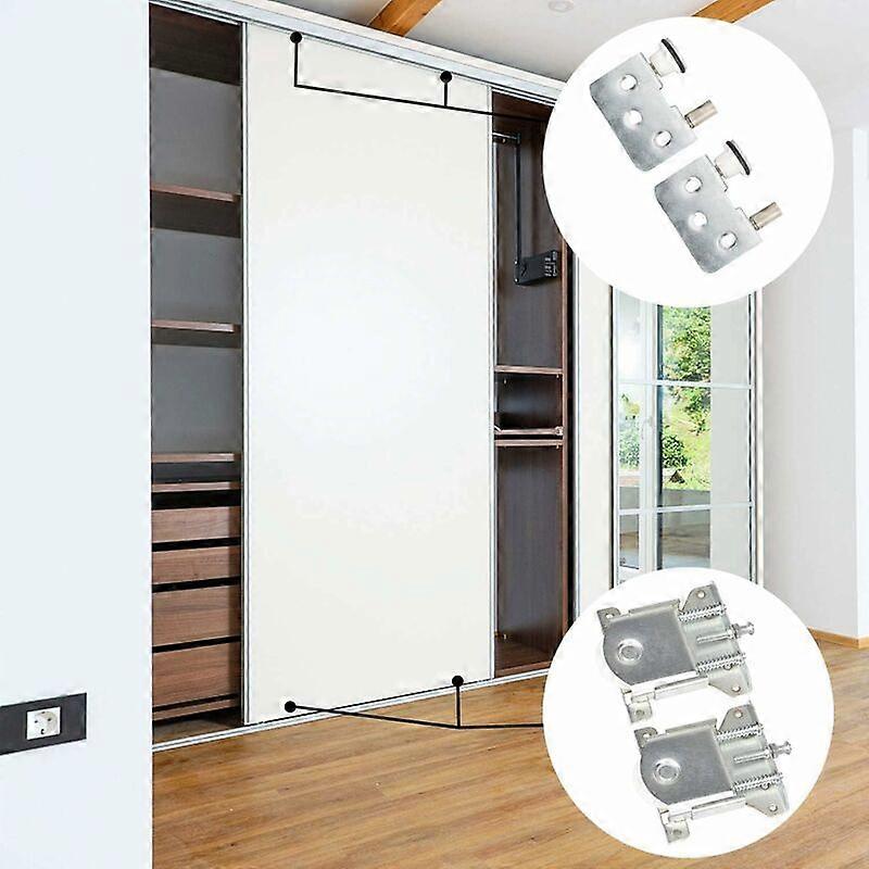 2 pieces Sliding Door Roller Closet,Sliding door parts for closet door ...