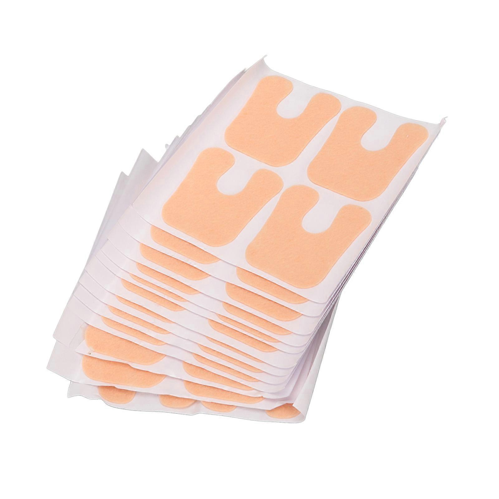 12 Sheets Felt Forefoot Cushion Self Adhesive U Shape Prevent Callus ...