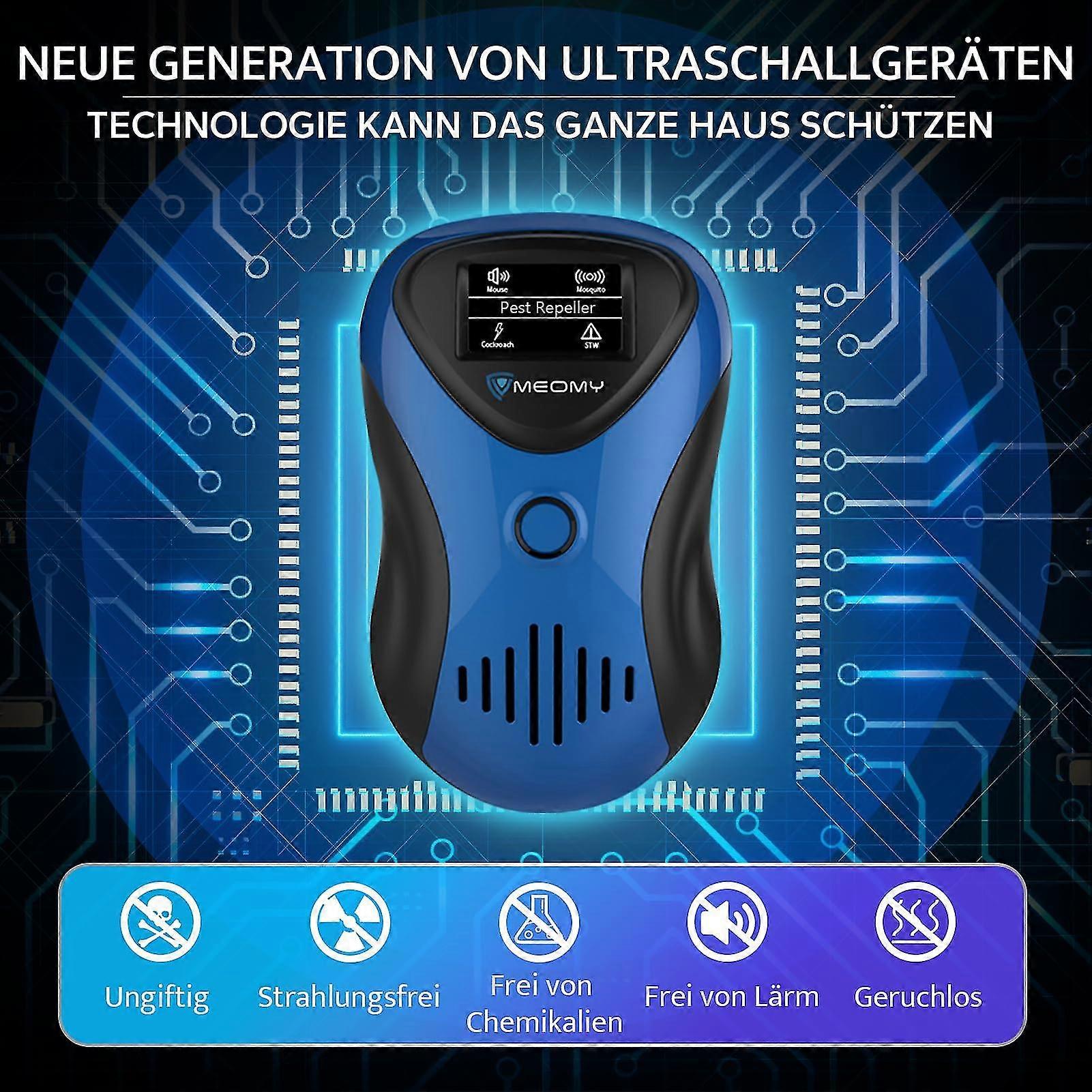 New 2024 Powerful Mouse Repellent - With LCD Display - Indoor and ...