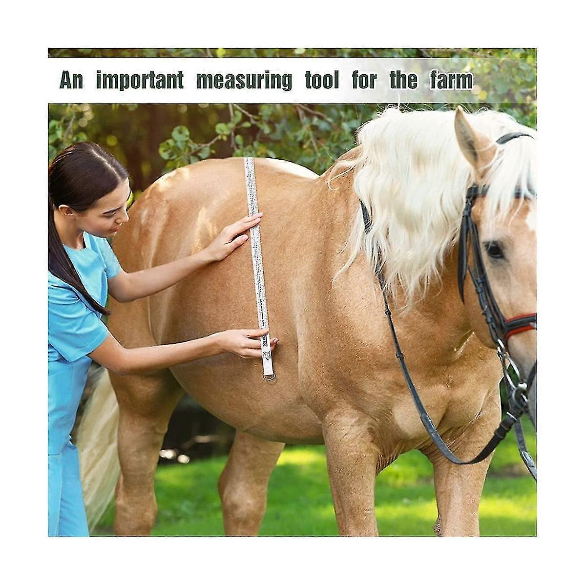 Horse Height Weight Tape Horse Measuring Tape PVC Horse Measuring Stick ...