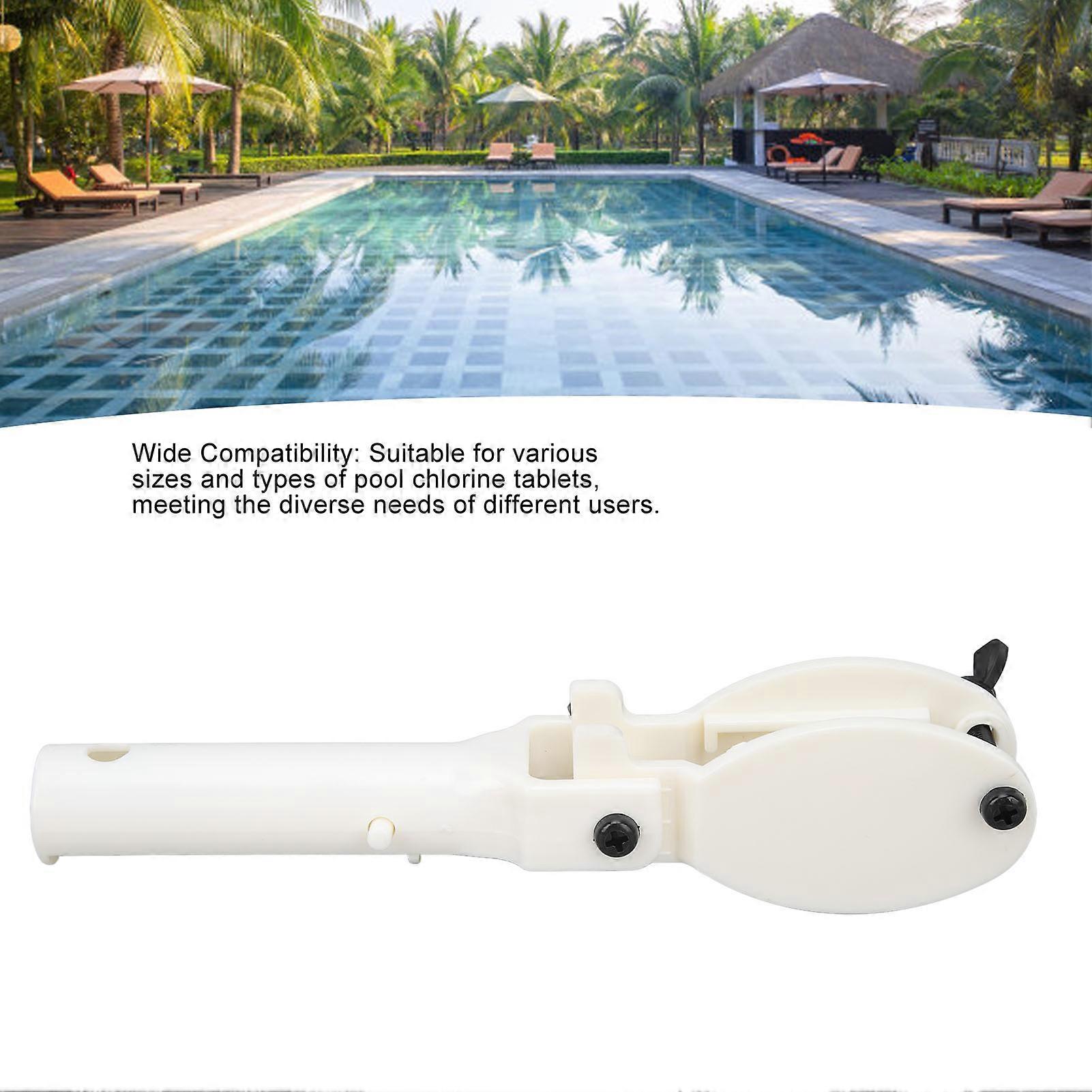 Chlorine Tablet Holder Pole Pool Tablet Holder Plastic Easy ...