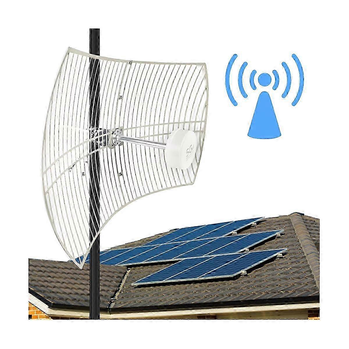 5G Revolution Outdoor Antenna Feed 698-6000MHz 4G 5G Antenna Grid for ...