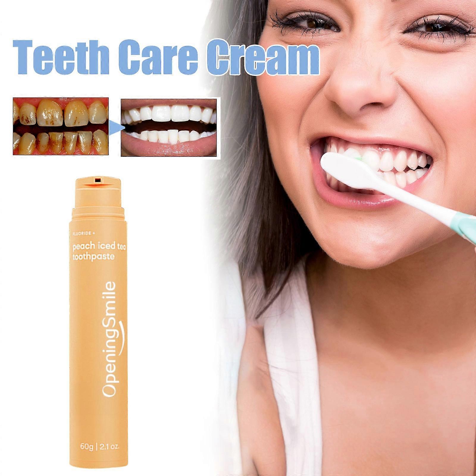 Fruit Flavored Toothpaste For Refreshing Breath Whitening Teeth ...