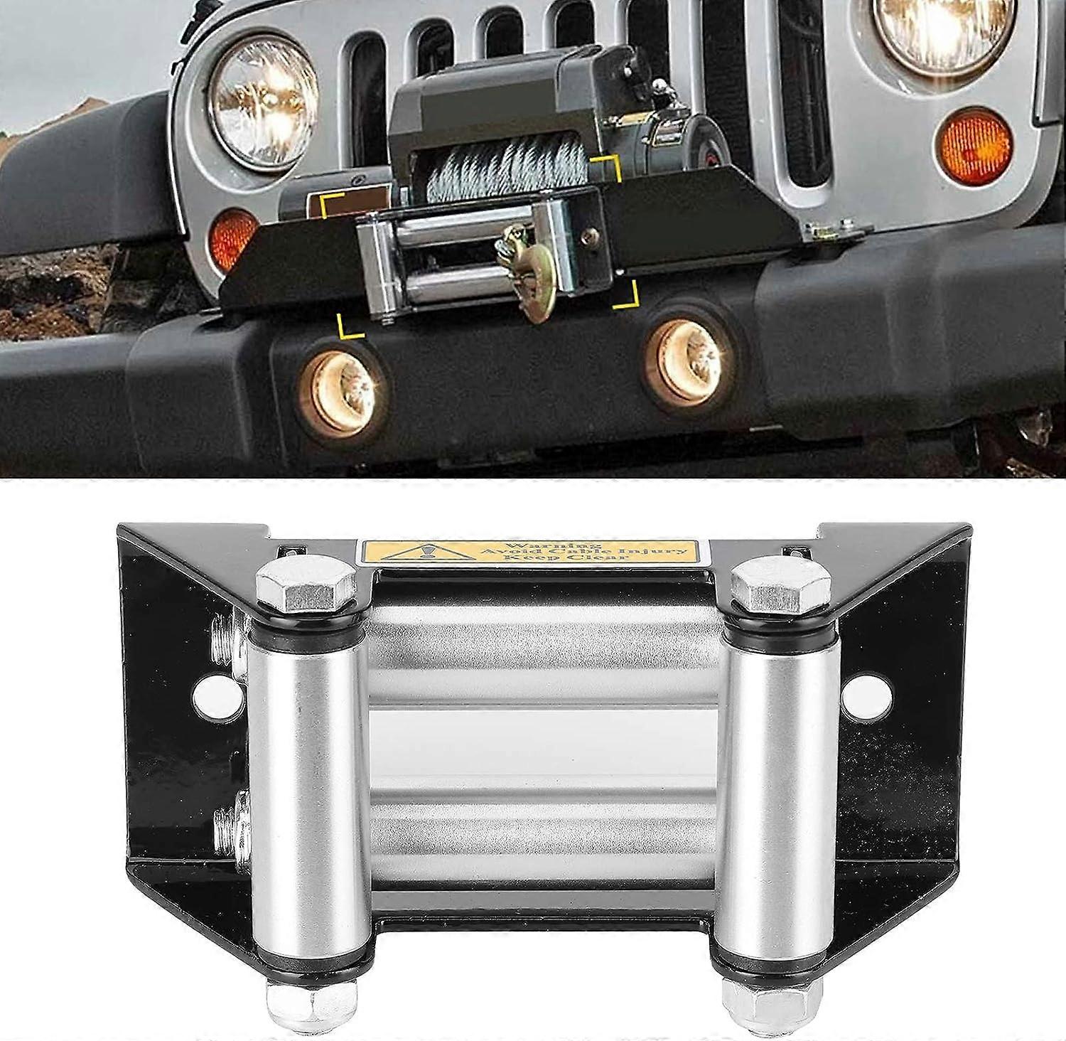 Winch Roller Guide Fairlead Roller Cable Guide Side by Side Winch Cable ...