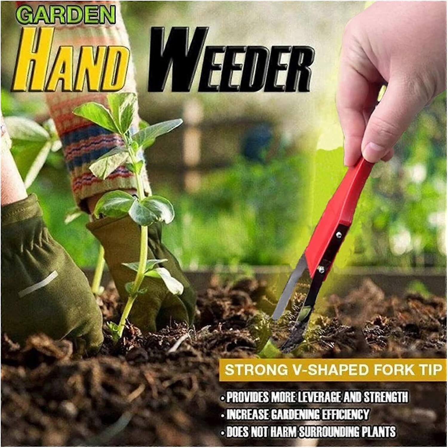 Loop Weeder, Gardening Weed Cutter/Remover, Garden Weeding Scraper Tool ...