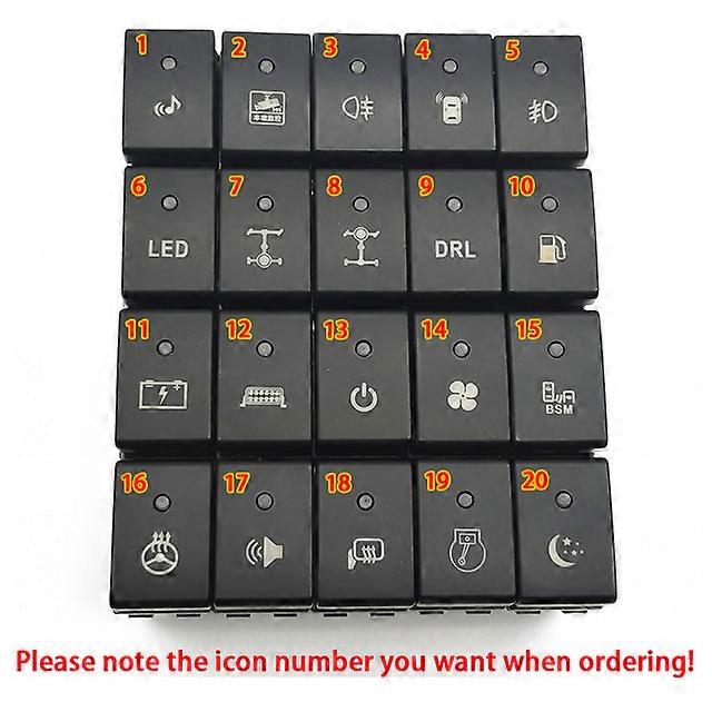 For Suzuki Jimny 2007- 2015 Car LED DRL Light Bar BSM Packing Radar ...