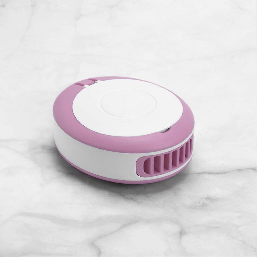 Desk Top Mirror Mini Fan Summer Portable USB Charging Makeup Mirror Fan ...