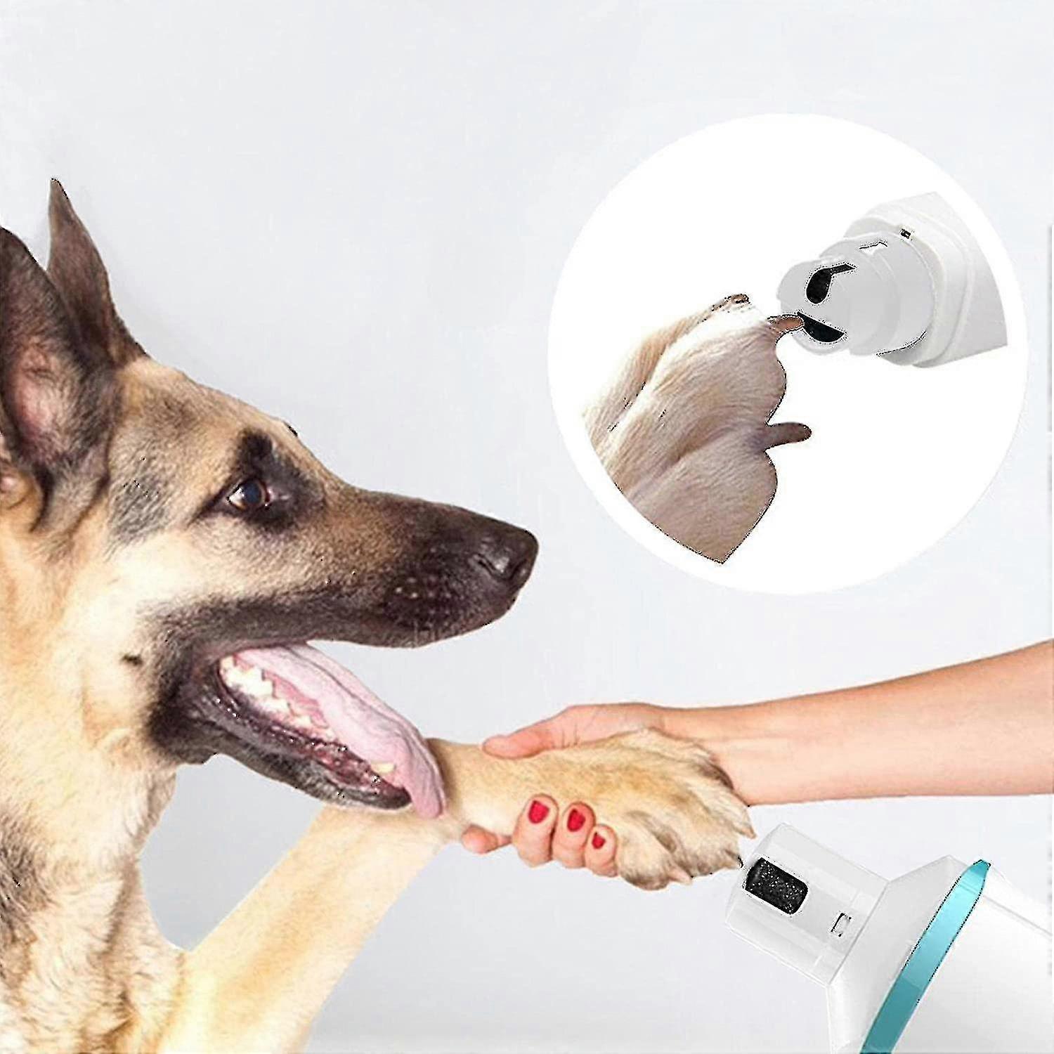 Dog Nail Cutter, Electric Quiet Claw Cutter For Dogs, Painless Nail ...