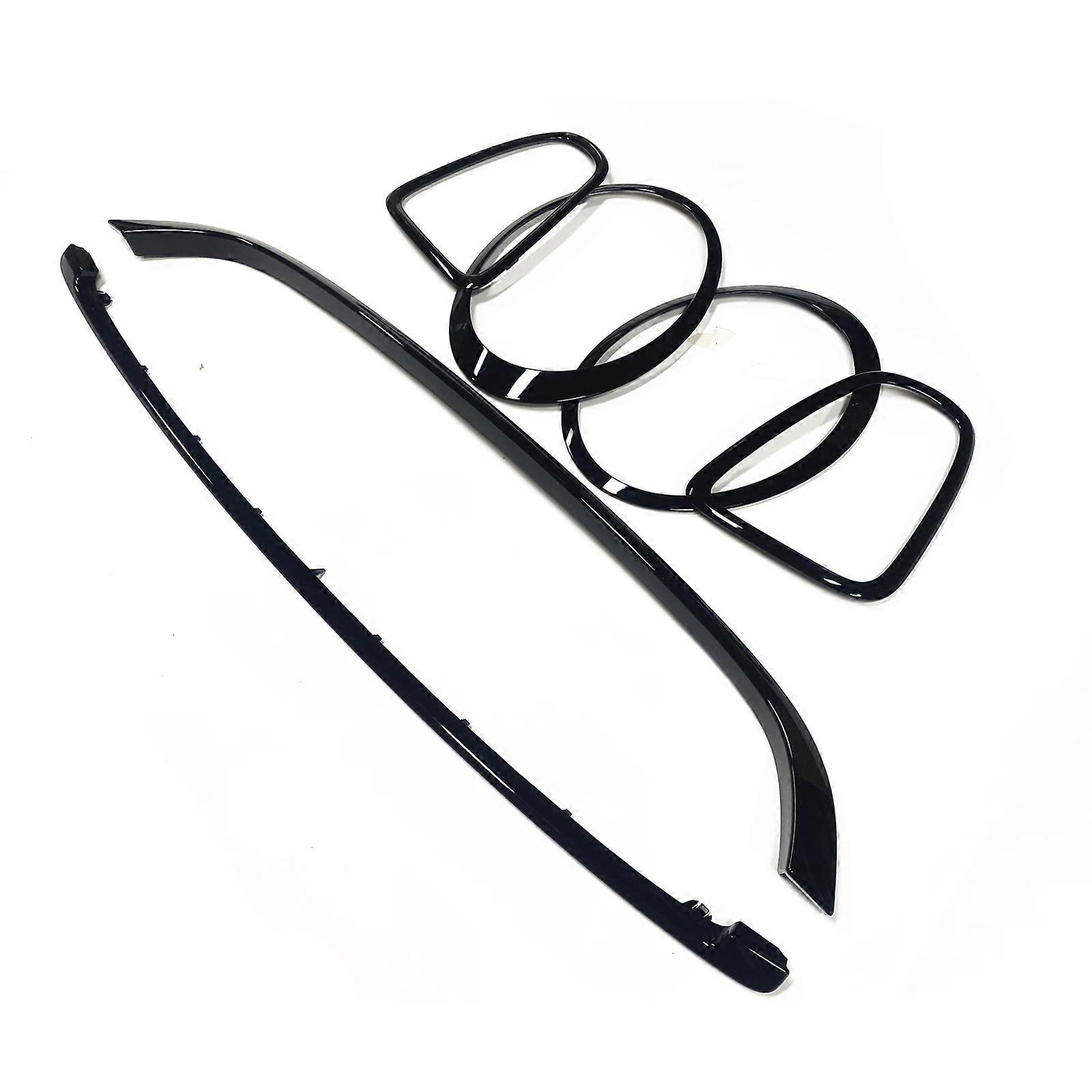 Grille Grill Trim & Front Head Light Headlight & Rear Lamp Frame Cover ...