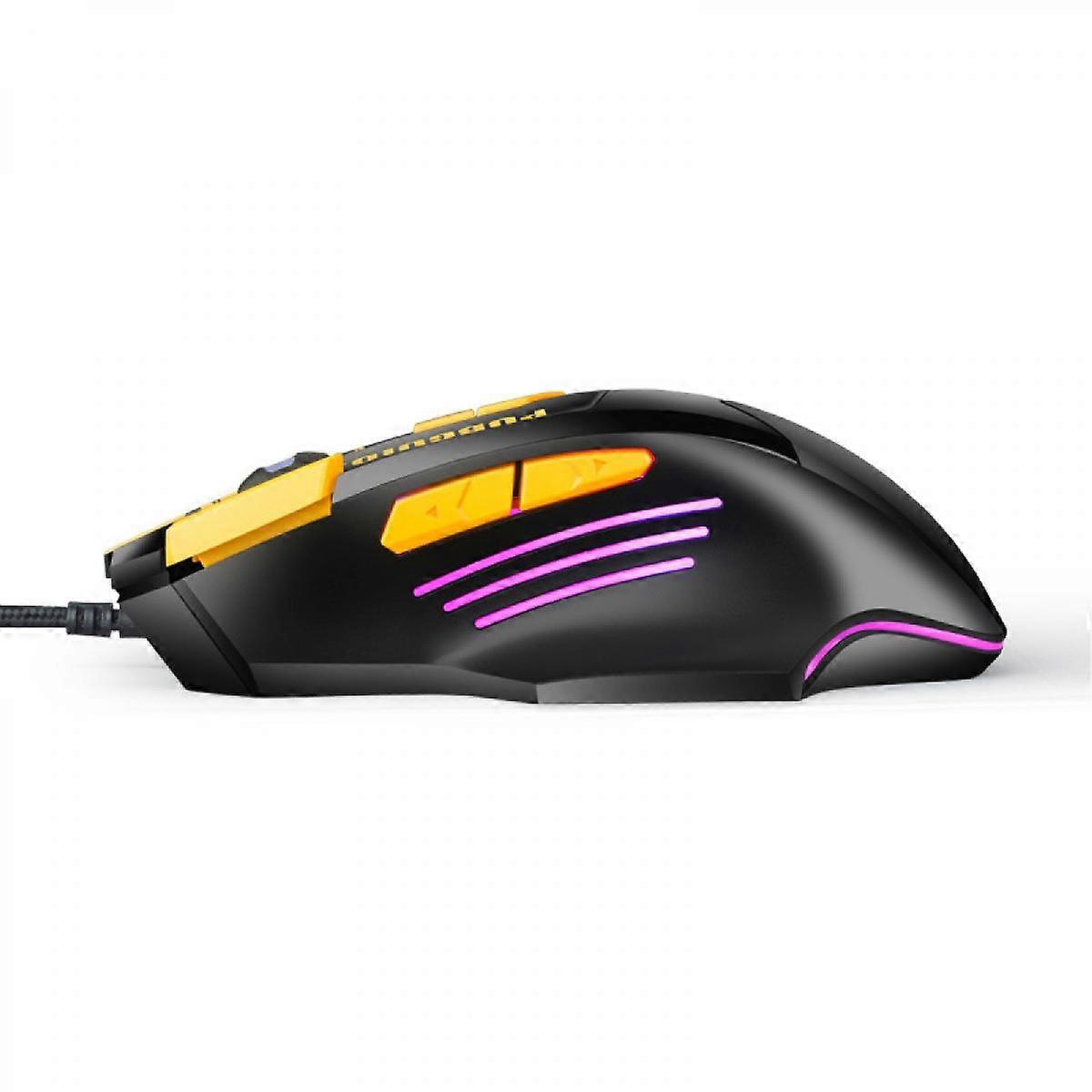 Pressure Gun Gaming Mouse USB Optical Mouse RGB8 Button Ergonomic Mouse ...