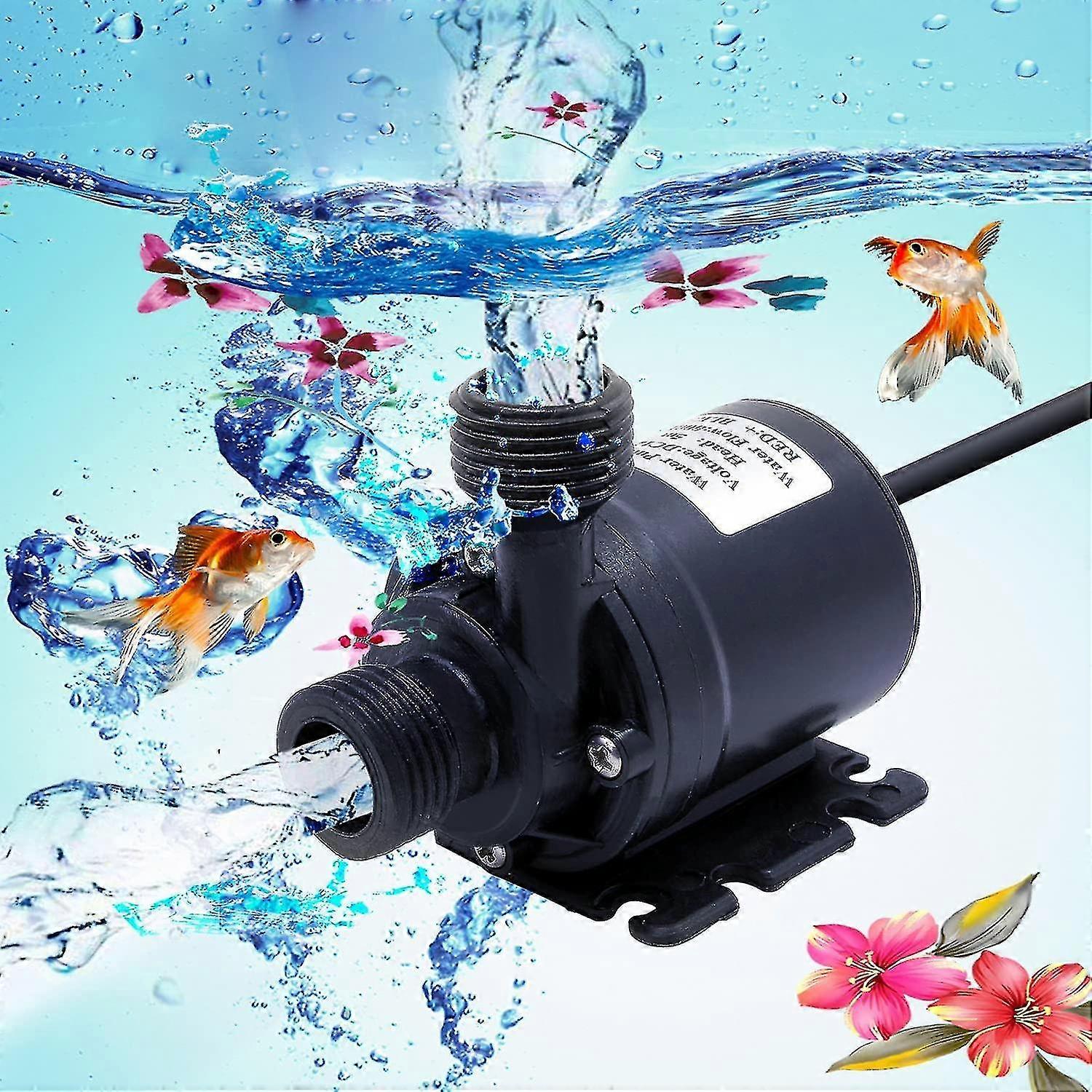 Circulator And Pump Dc 12v 800l/h 5m Water Circulation System ...