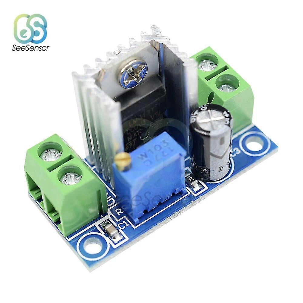 LM317 Adjustable Voltage Linear Regulator Power Supply Module DC-DC 4.2-40V To 1.2-37V Step Down ...
