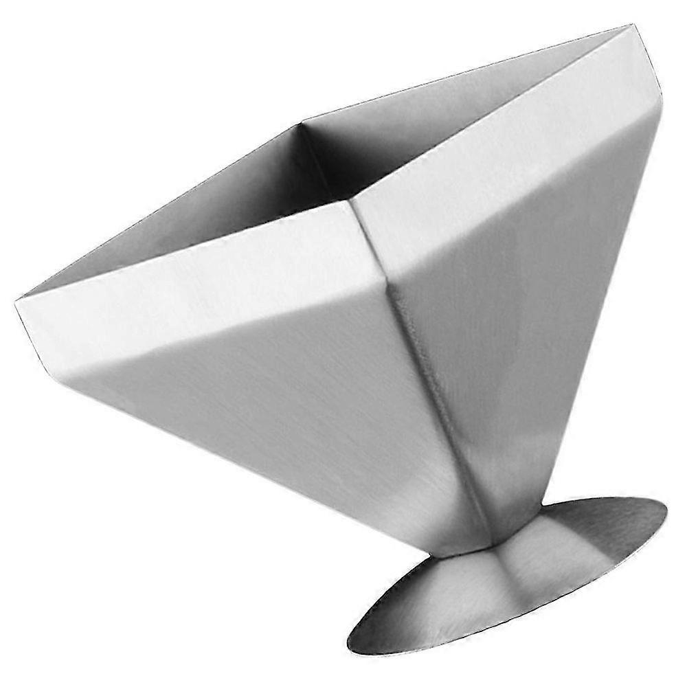 Stainless Steel Pyramid Mold Tower Food Rice Mold Meat Shaper for Home ...