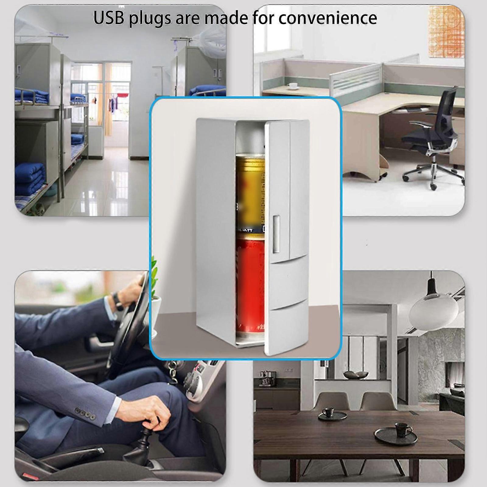 Usb Refrigerator Mini Fridge Freezer Electric Car Cooler Warmer For ...