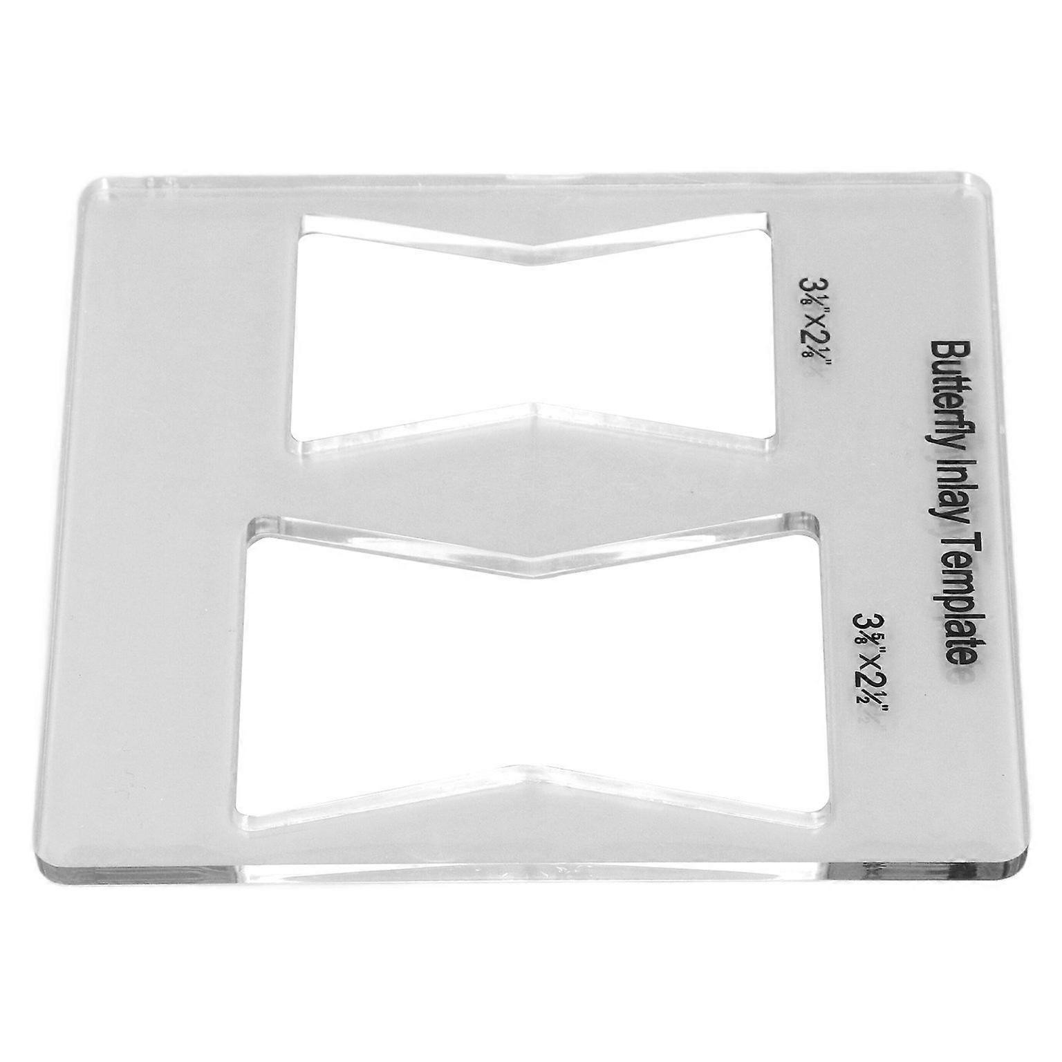 bowtie inlay template Butterfly Inlay Template Bowtie Decorative Router ...