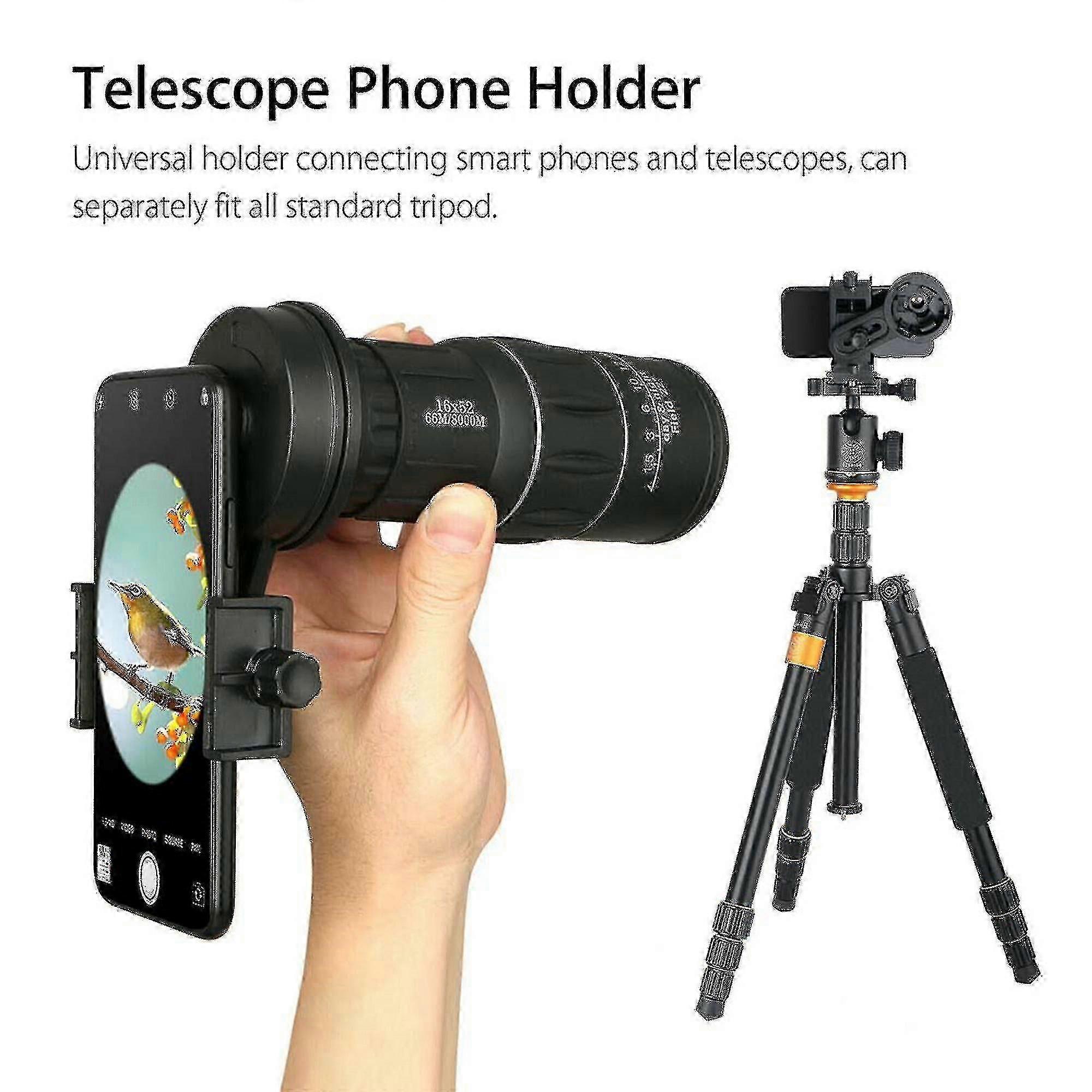 Universal Phone Adapter Mount Monocular Binocular Spotting Scope ...