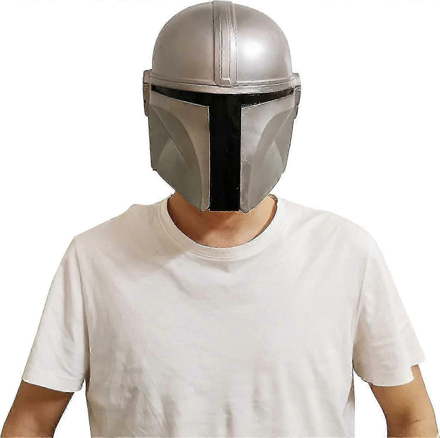 SW Mandalorian Helmet Mando Full Head Mask Mandalorian Costume ...