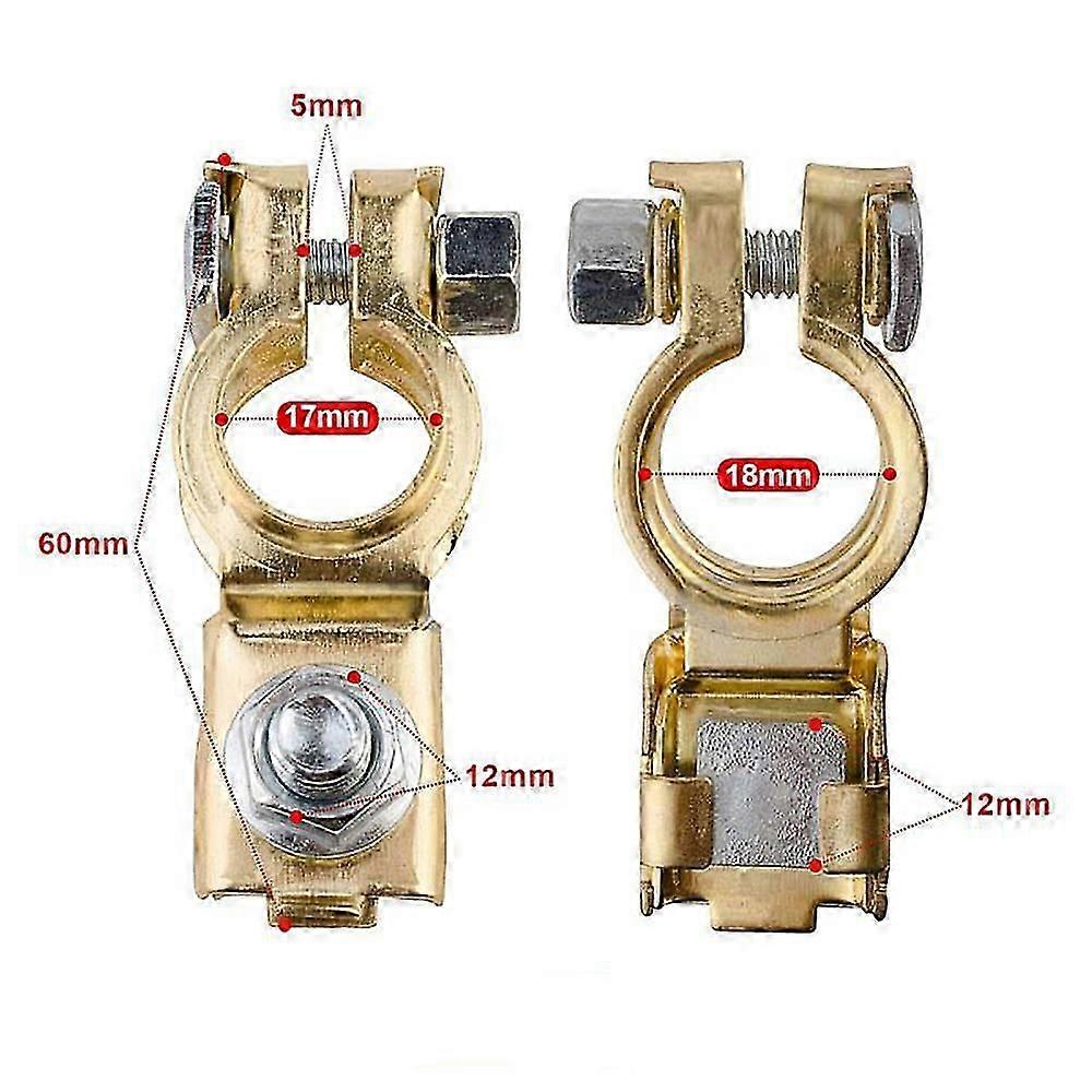 Quick Release Battery Terminals Clamps,2PCS Quick Release Battery ...