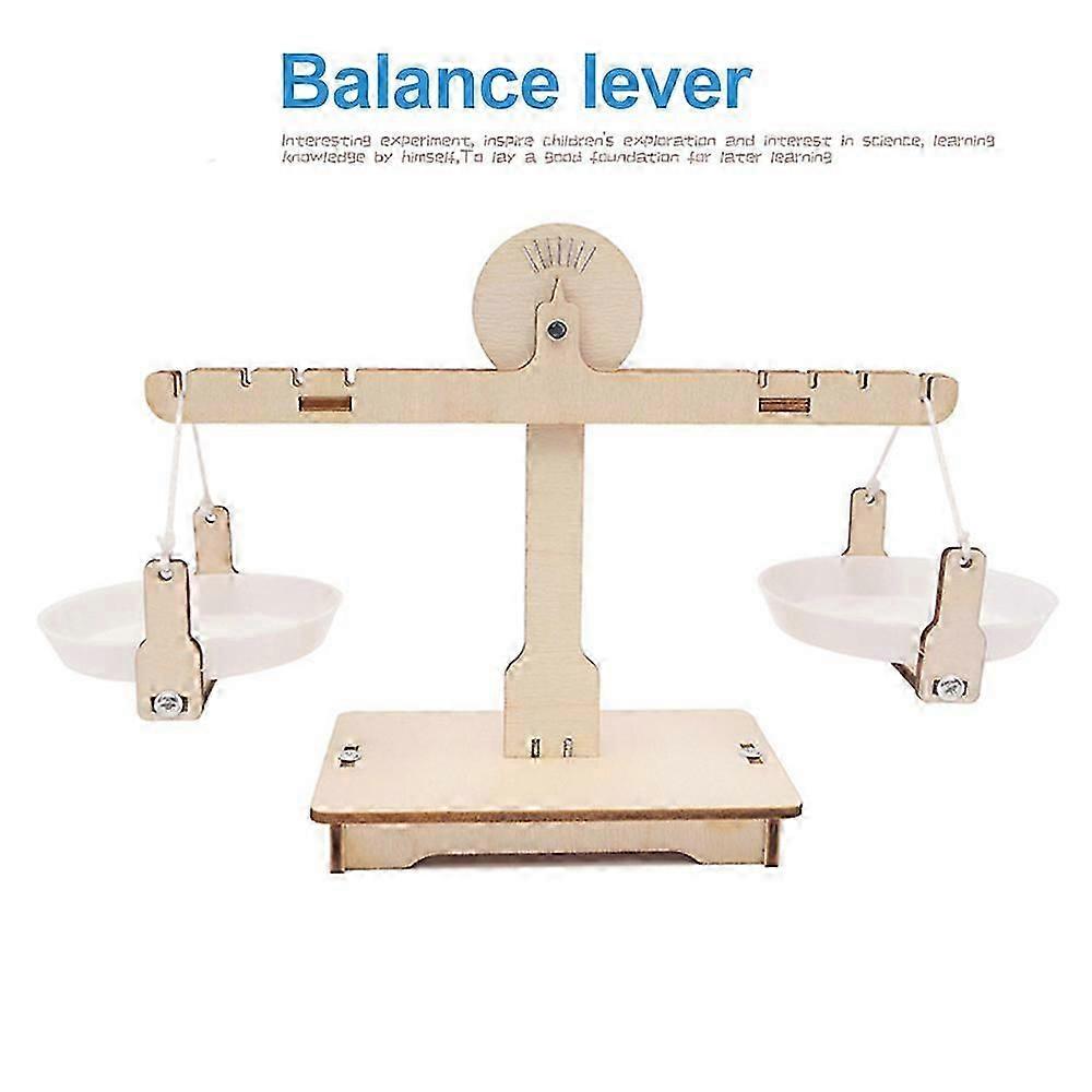 DIY Balance Scale Lever Wooden Weighing Scale Science Math Teaching ...