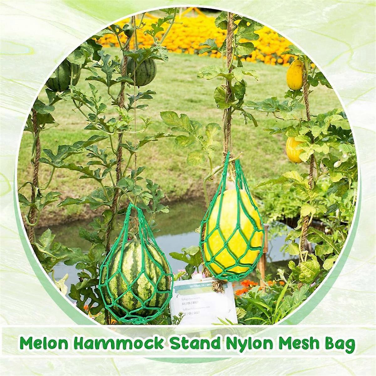12 Pcs Watermelon Net Melon Hammock Melon Cradle Plant and Garden Supports Pumpkin Support ...