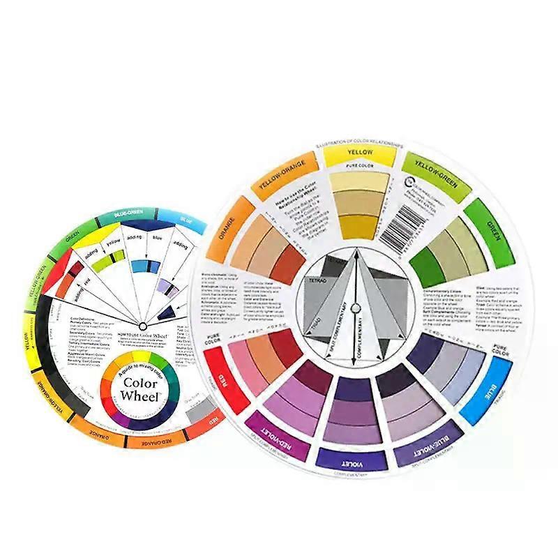 Pocket Color Wheel, Artist Pigment Paint Color Mixing Guide Palette ...