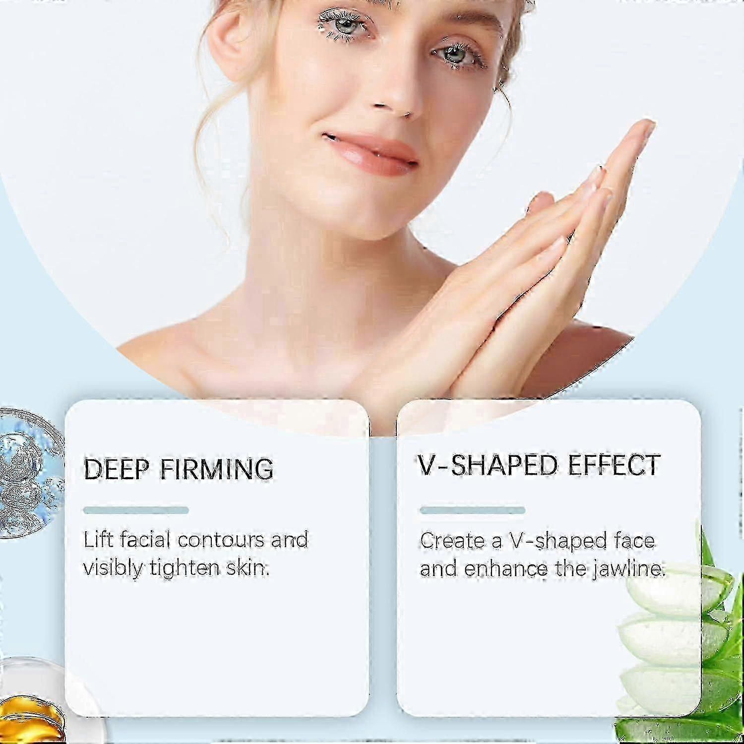 Chinology Double Chin Lifting & Firming Mask - 3x Pack, for V Line ...