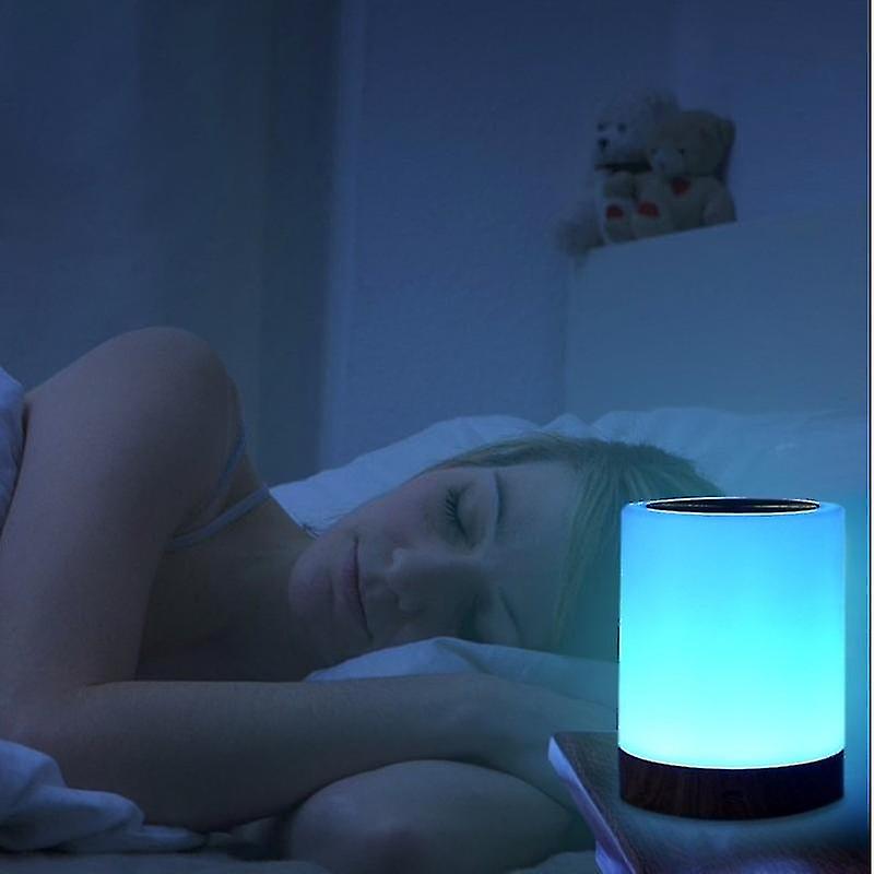 Led, Bedside Lamp, Touch Lamp With 13 Changing Colors, Rechargeable ...