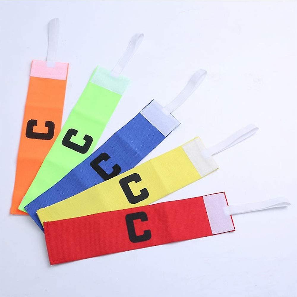 6 Pieces Elastic Soccer Captain Armband Adjustable Football Basketball ...