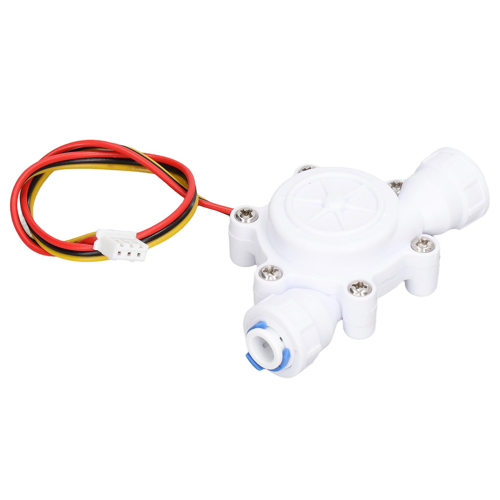 Water Flow Sensor for Dispenser with Barb Interface Hall Sensor 3P ...