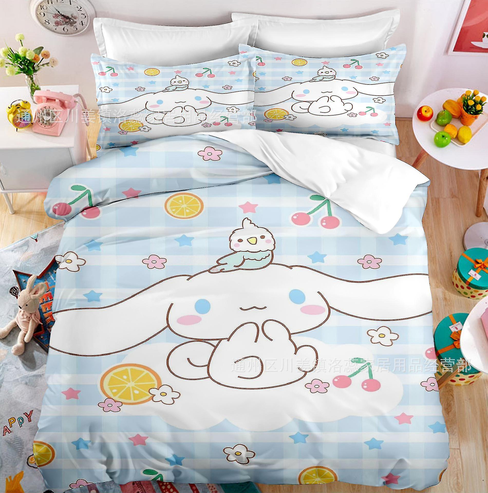 C10 Cartoon Cinnamoroll Babycinnamoroll Bedding Set Duvet Cover Quilt ...