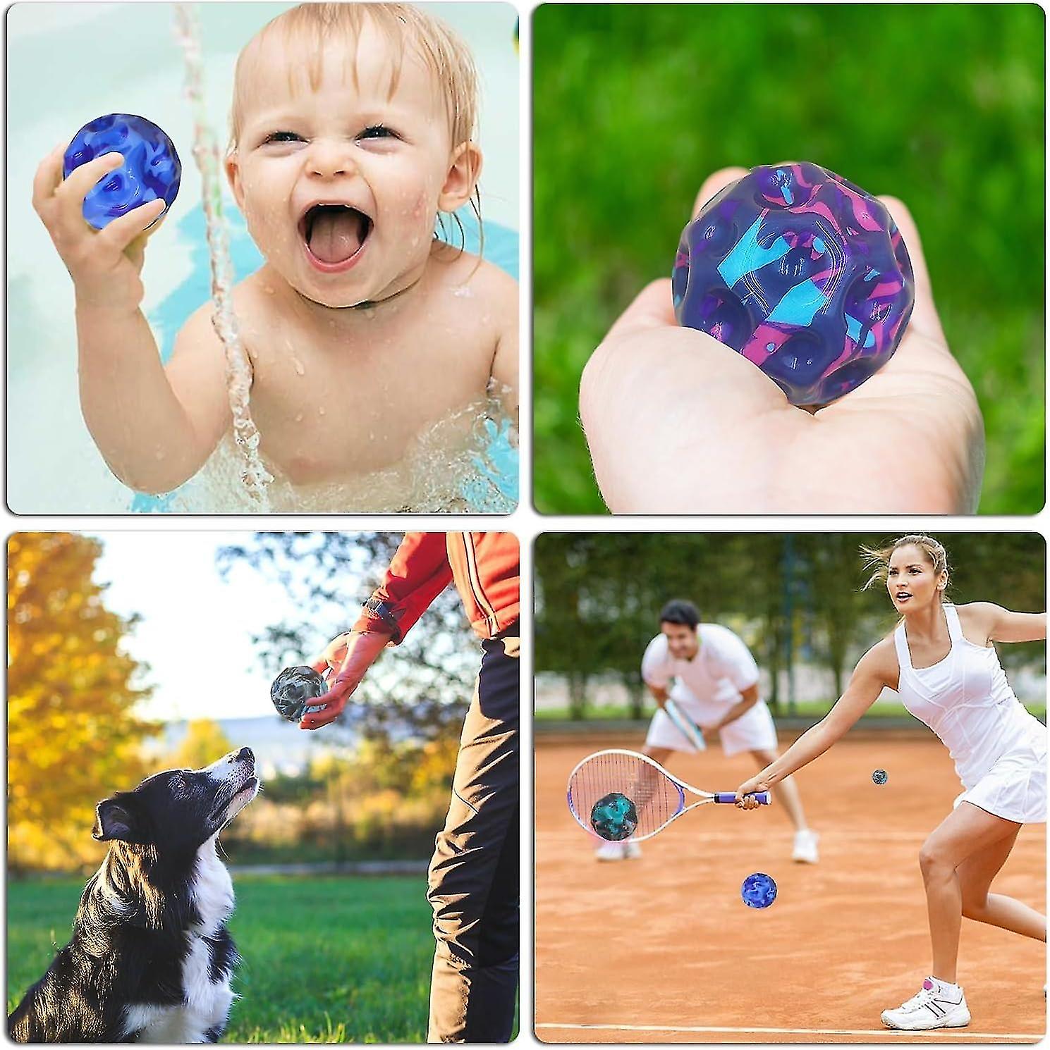 4pcs Astro Jump Ball, Moon Ball Bounce Ball, Bouncing Ball For Children ...