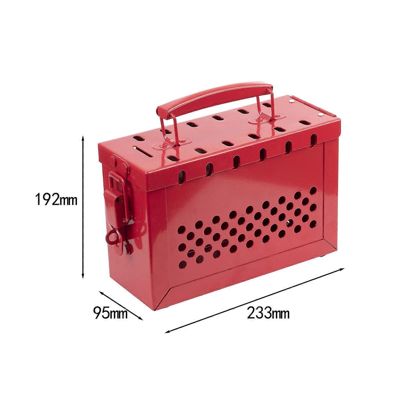 Lockout Tagout Box 12 Person Security Box Sturdy Lock Out Tag Out Loto ...