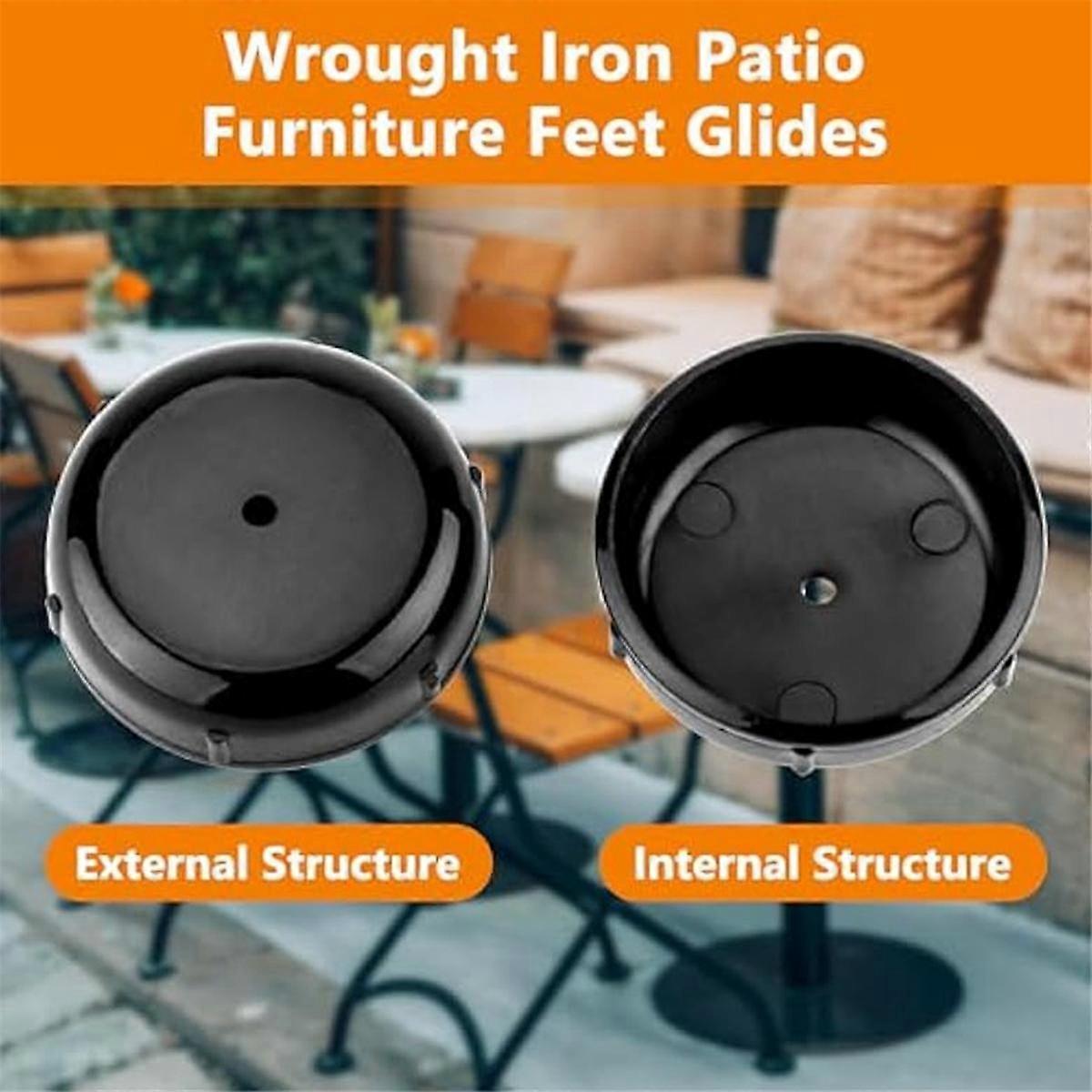 Patio Furniture Feet Caps 1-1/2 Inch Round Outdoor Chair Leg Caps,Patio ...