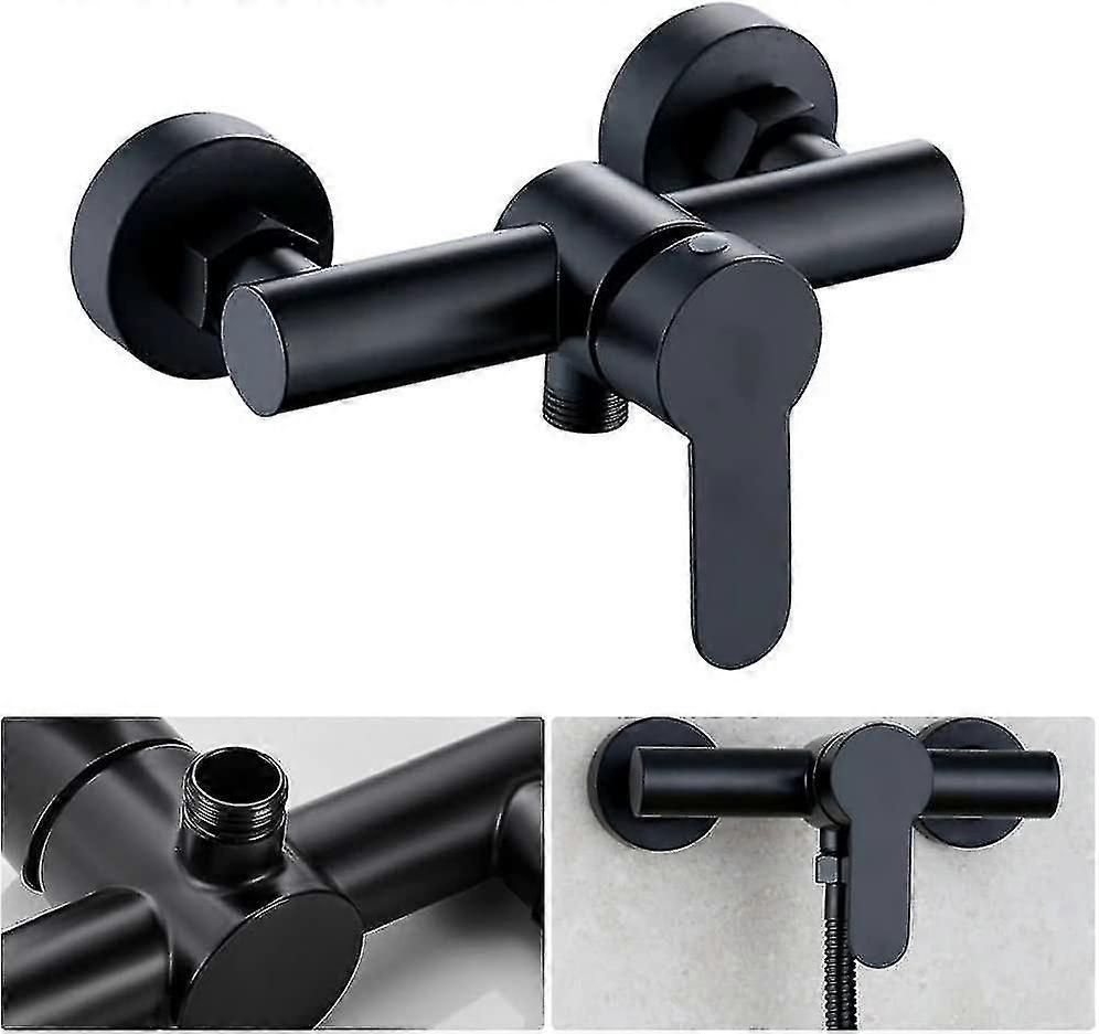 Enkelt spak Badekar-dusj Mikser Badekar Kran Sett Dusj Kraner Baderom ...