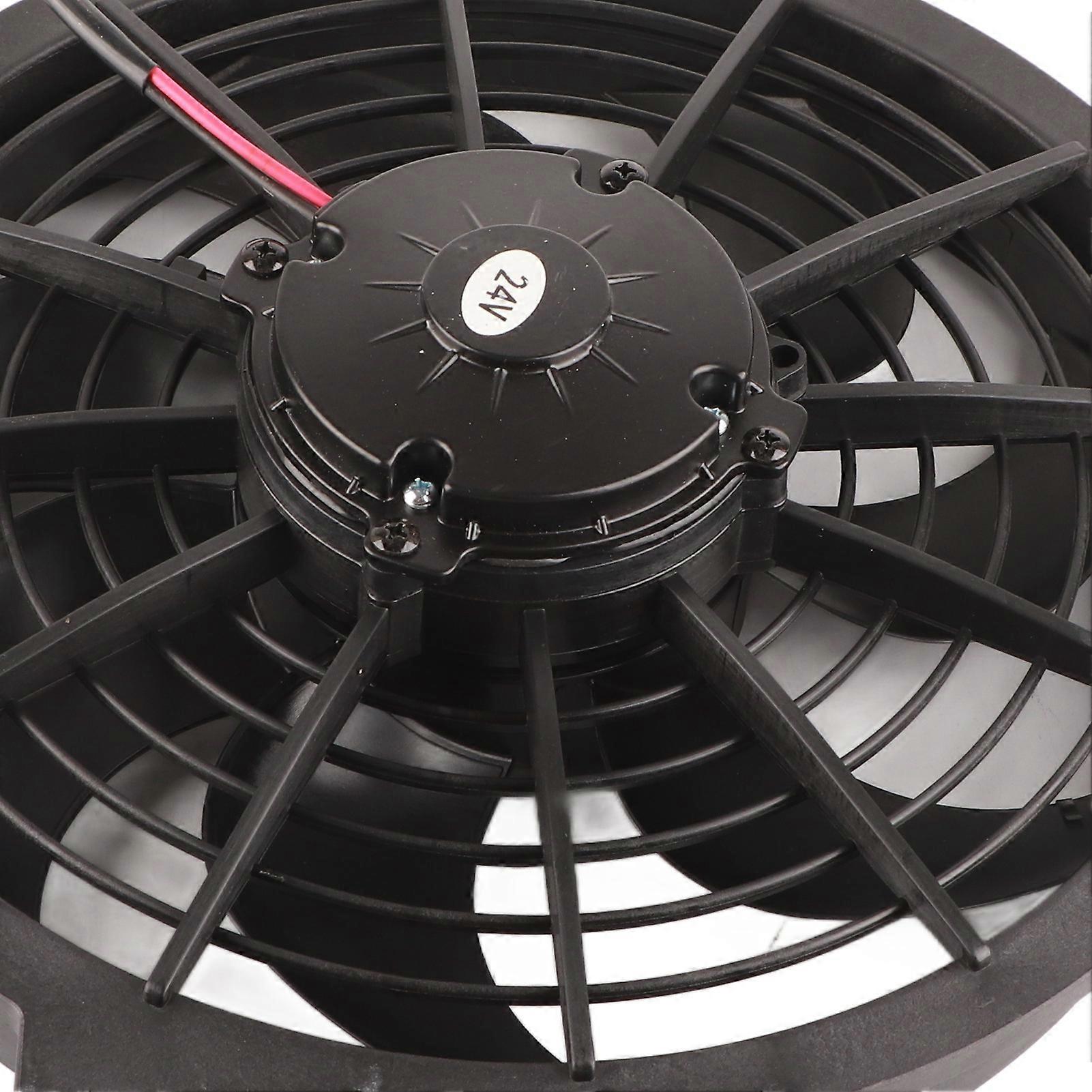 24V 160W Air Conditioner Cooling Fan 7 Blades Heat Dissipation Powerful ...