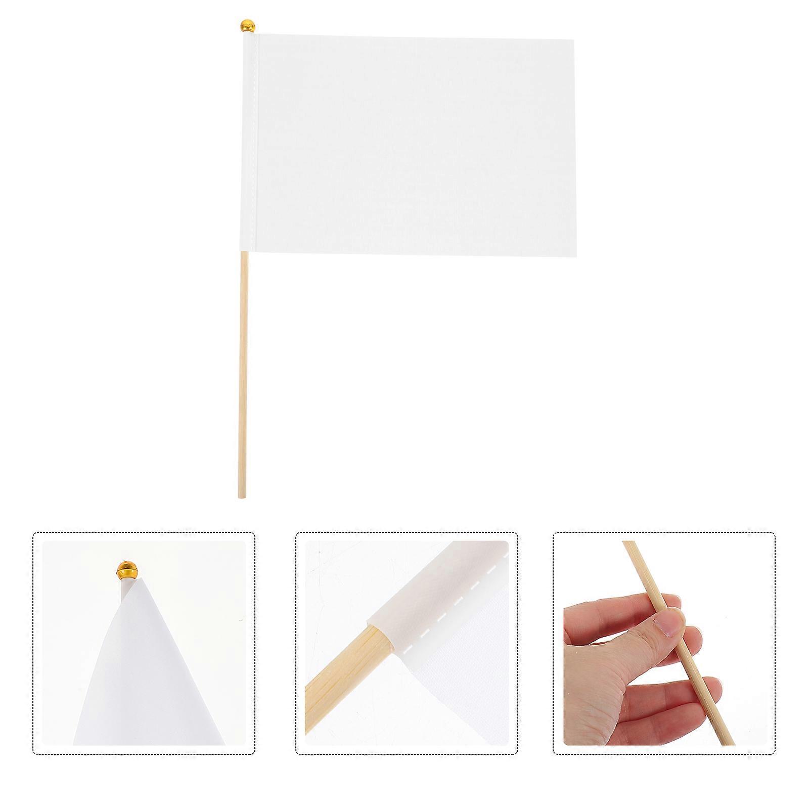 50pcs Small Handheld Flags Wear-resistant Mini Shaking Flags Garden ...