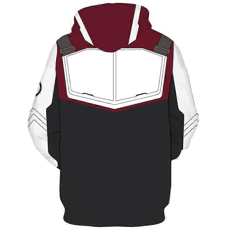 Marvel Avengers 4 Iron Man Tony Stark Cosplay Men's Uniform Hoodie ...