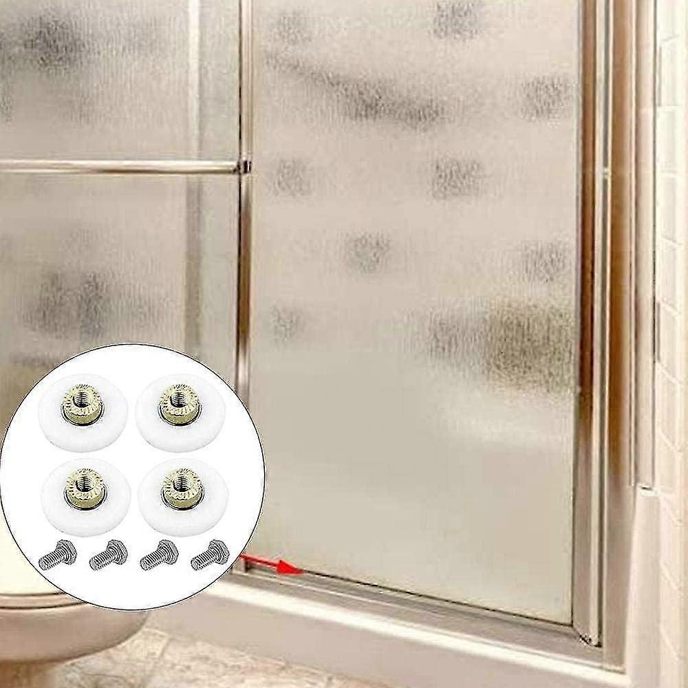 Sliding Door Roller, 4 Pcs Shower Rollers, Shower Runners, Roller ...