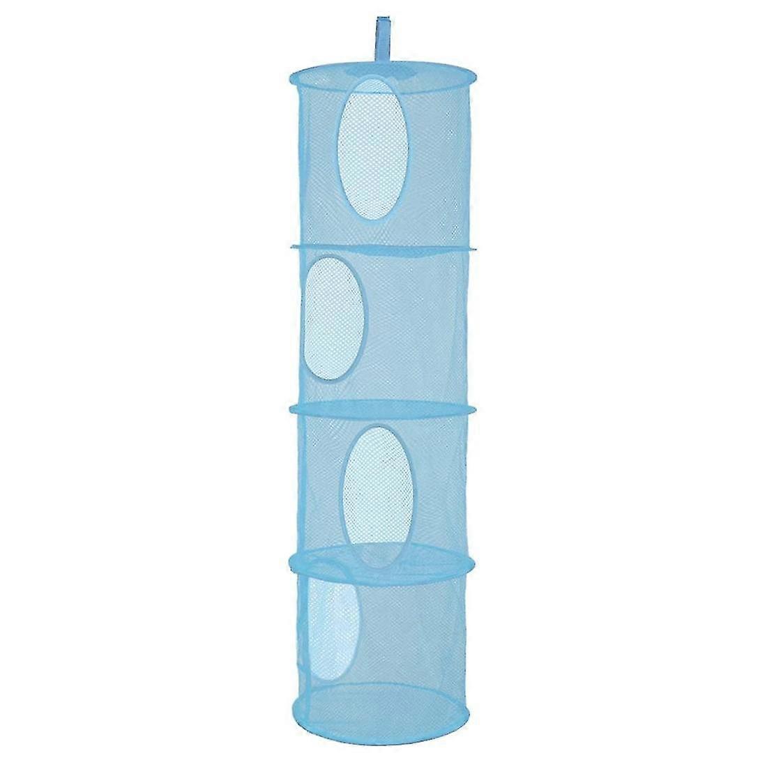 Space Hanging Mesh, Storage Hanging Mesh 4 Tier Collapsible Hanging ...